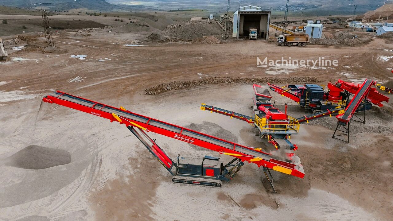 Novi Boratas BPB200 Tracked Stacker trakasti konvejer