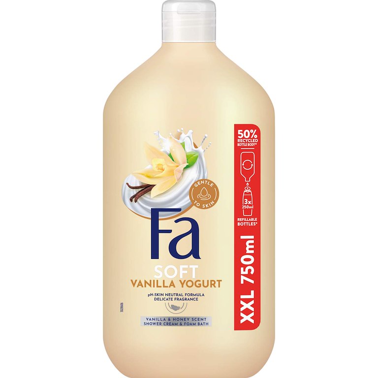 Fa gel tuš vanilla yogurt 750ml fa