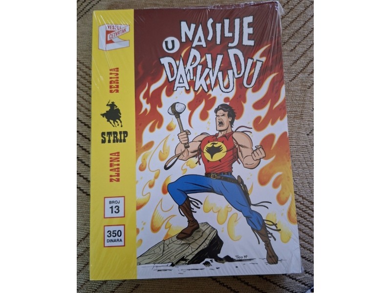 STRIP ZAGOR NASILJE U DARKVUDU 2019.G.REPRINTOVAN NOV