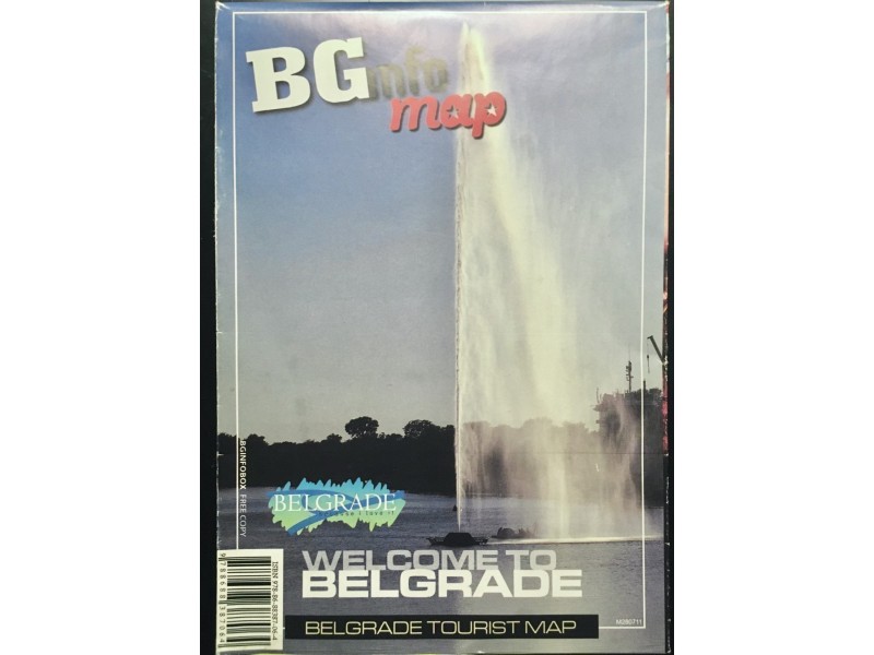 Turistička mapa Beograda