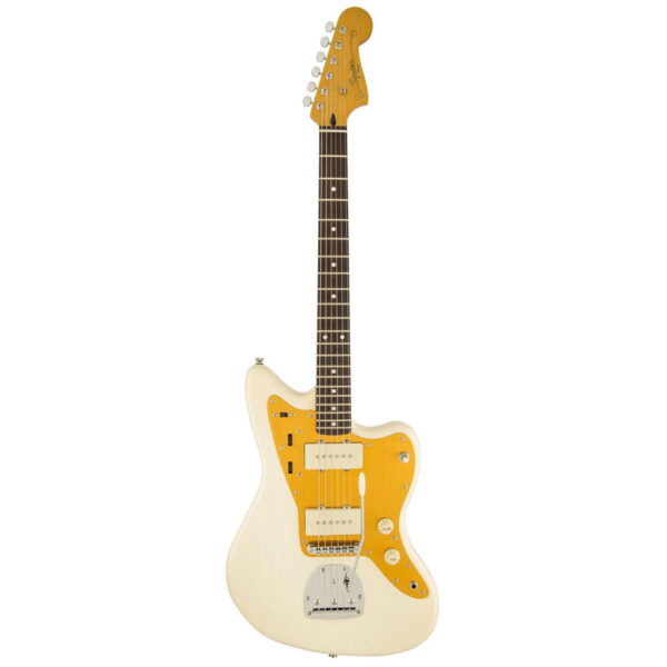 SQUIER by FENDER J Mascis Jazzmaster® LRL Vintage White Električna gitara