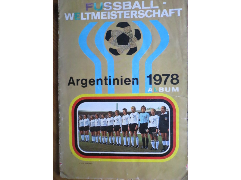 ARGENTINA 1978 KOMPLETNO POPUNJEN ALBUM 78