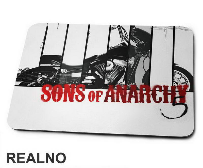 Motor - Bits And Pieces - Sons Of Anarchy - SOA - Podloga Za Miš