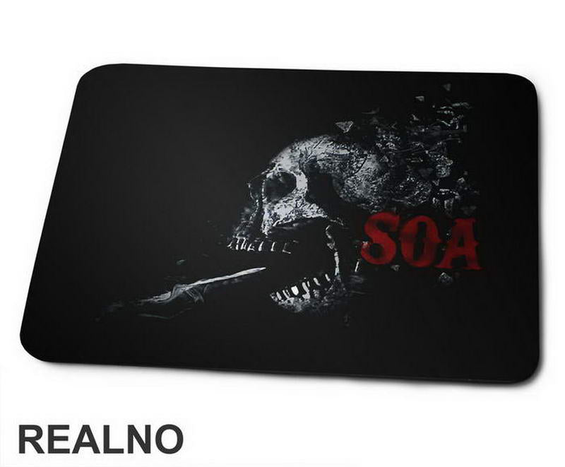 Shattered Skull - Sons Of Anarchy - SOA - Podloga Za Miš