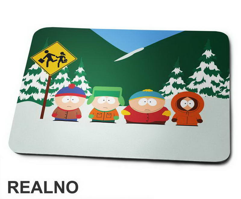 The Bus Stop - South Park - Podloga Za Miš