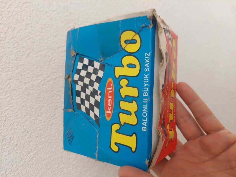 Turbo žvake kutija prazna