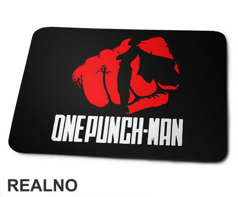Saitama Double Exposure - One Punch Man - Podloga Za Miš