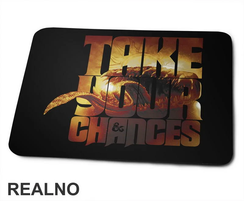 Take Your Chances - D&D - Dungeons And Dragons - Podloga Za Miš