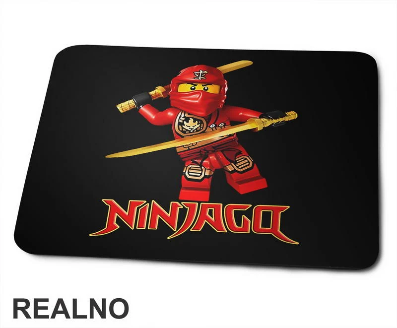 Kai - Red Ninja - Ninjago - Crtani Filmovi - Podloga Za Miš