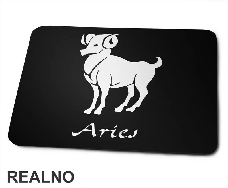 Ovan - Aries - Silhouette - Horoskop - Podloga Za Miš