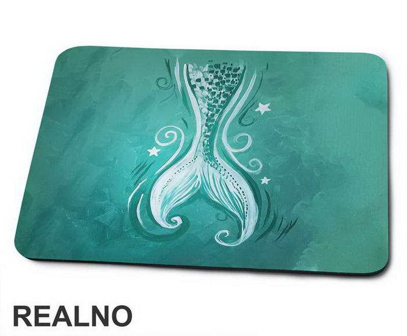 Mermaid Fin - Sirene - Podloga Za Miš