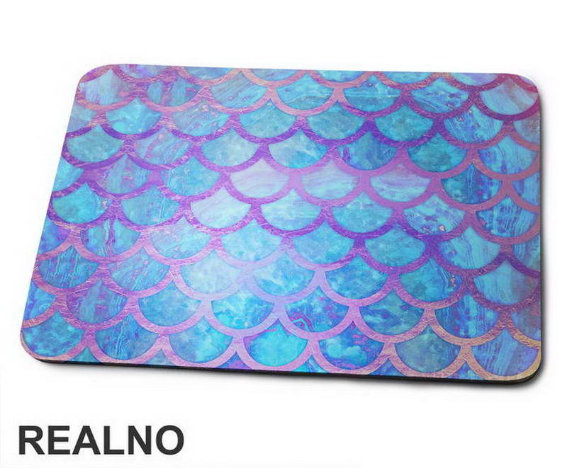 Mermaid Colorful Gills - Sirene - Podloga Za Miš
