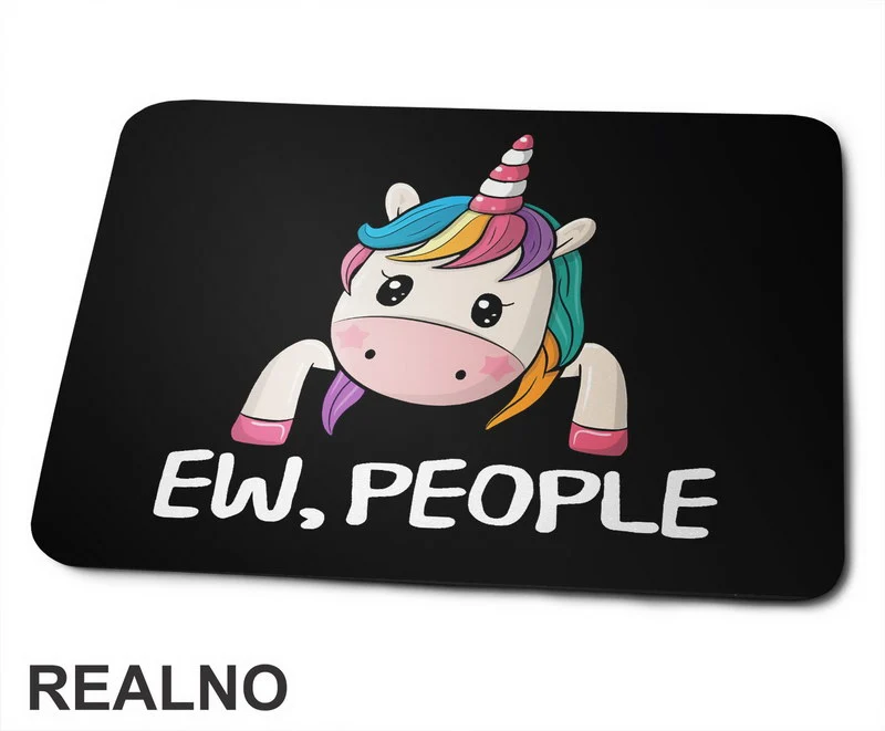 Ew People - Unicorn - Jednorog - Podloga Za Miš