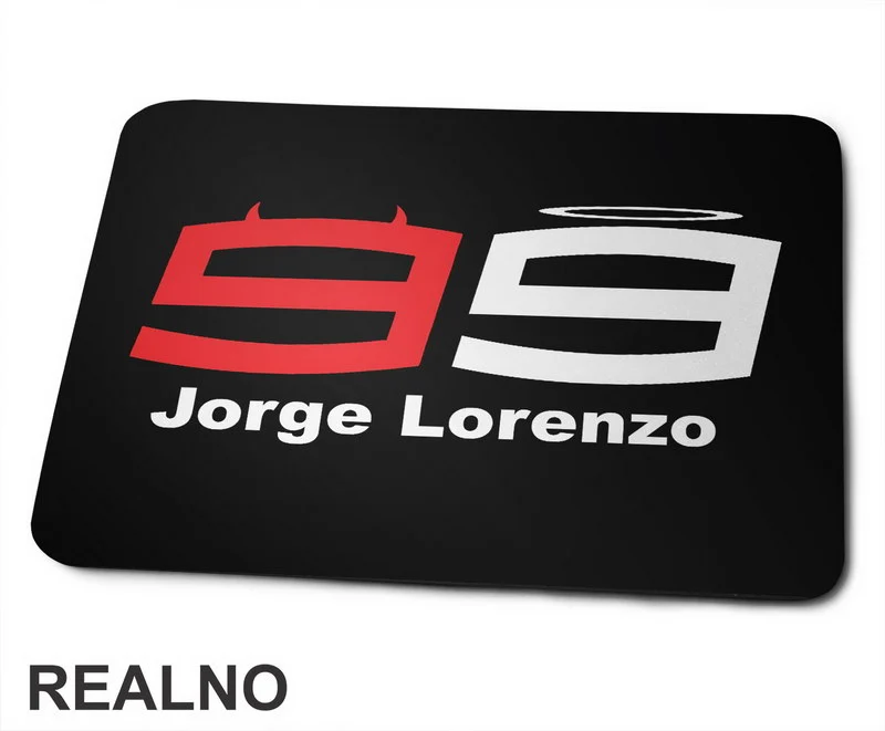 The Devil And The Angel - Jorge Lorenzo - 99 - Motogp - Sport - Podloga Za Miš