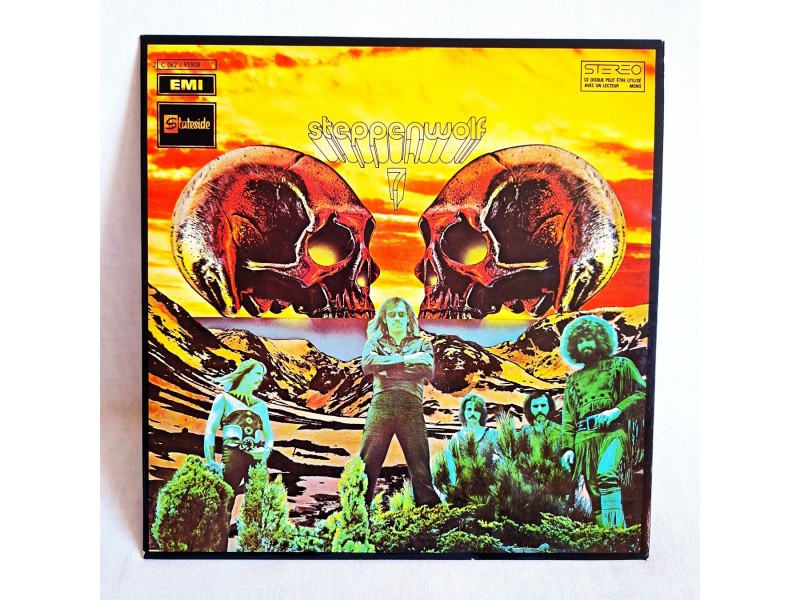 STEPPENWOLF! FRANCUSKO! VRH.SEDMI LP! 5+MINT,5!