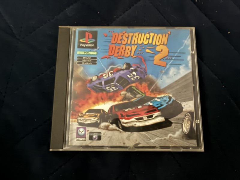 Destruction Derby Sony PS1 Igra