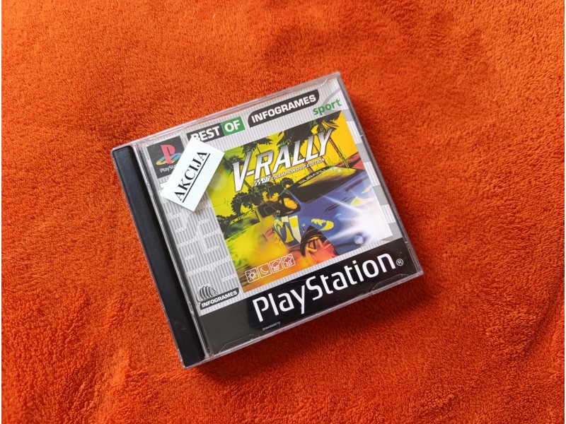 PlayStation 1 original - V-RALLY Championship edition