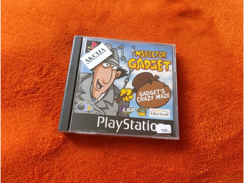 PlayStation 1 - Inspector Gadget: Gadget's Crazy Maze