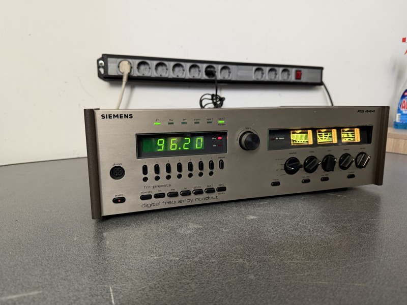 Siemens RS 444 Stereo Receiver – Vintage Klasik
