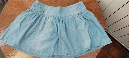 Denim life svetlo teksas suknja 38
