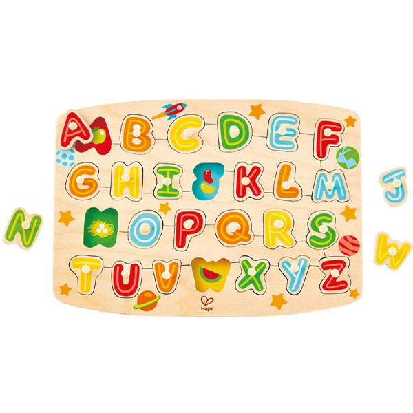 Drvena slagalica Slova Hape Toys 003288