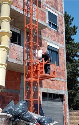Iznajmljivanje vertikalne lift dizalice