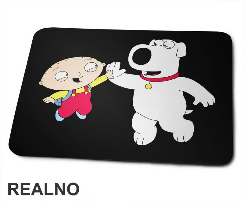 Brian And Stewie Are Flying - Family Guy - Podloga Za Miš
