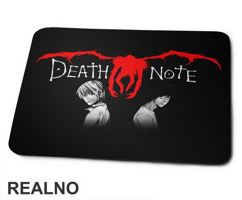 Kira Vs L - Death Note - Podloga Za Miš