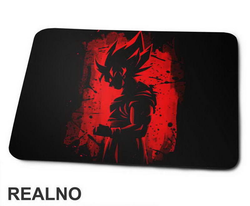 Super Saiyan God - Red - Goku - Dragon Ball - Podloga Za Miš