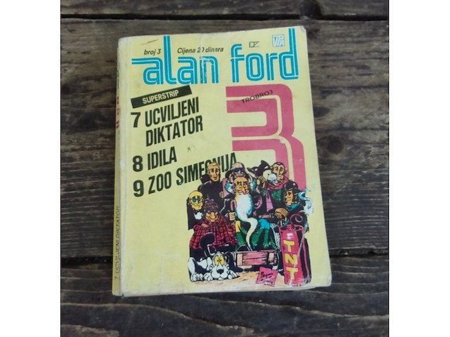 STRIP ALAN FORD 3 TROBROJ
