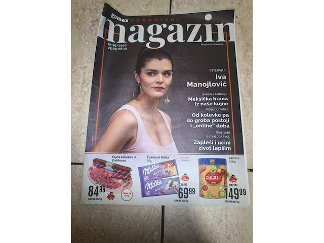 Gomex porodicni magazin 19 2020 Iva Manojlovic
