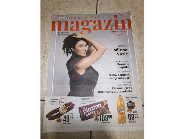 Gomex porodicni magazin 14 2020 Milena Vasic