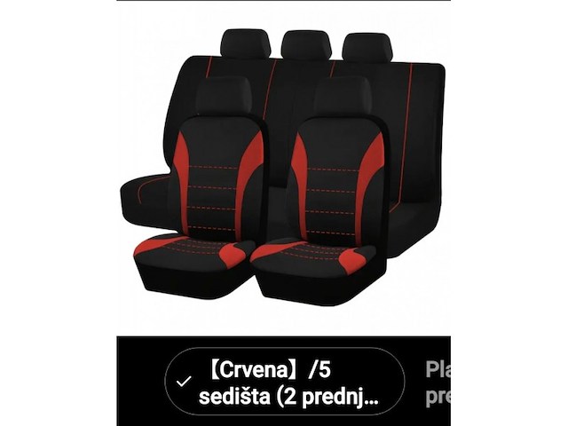 Auto presvlaka univerzalne