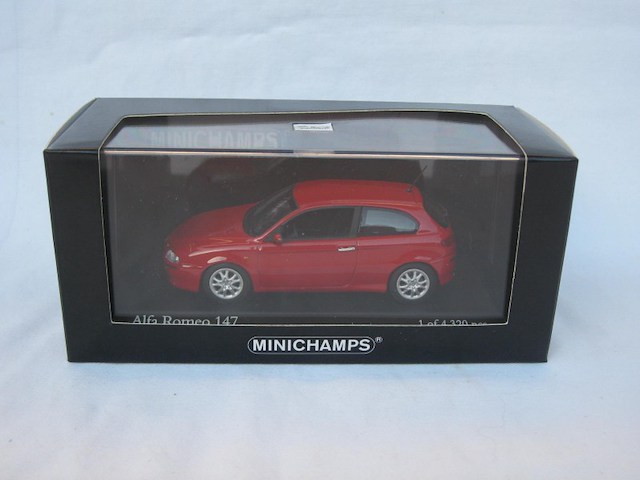 1:43 minichamps alfa romeo 147