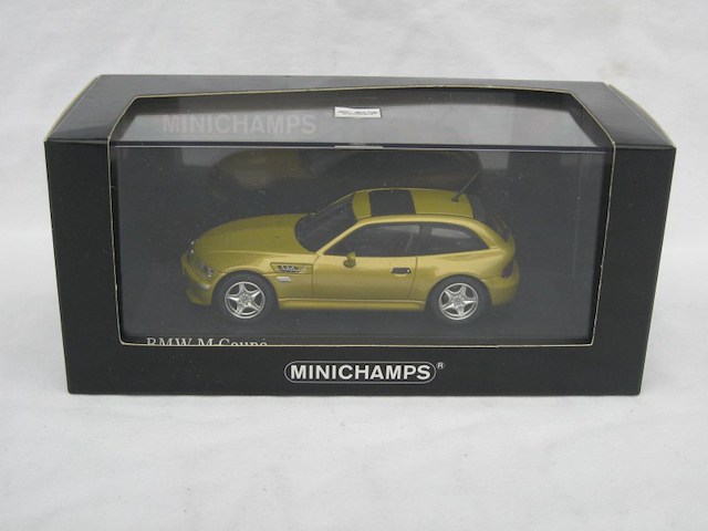 1:43 minichamps BMW M coupe