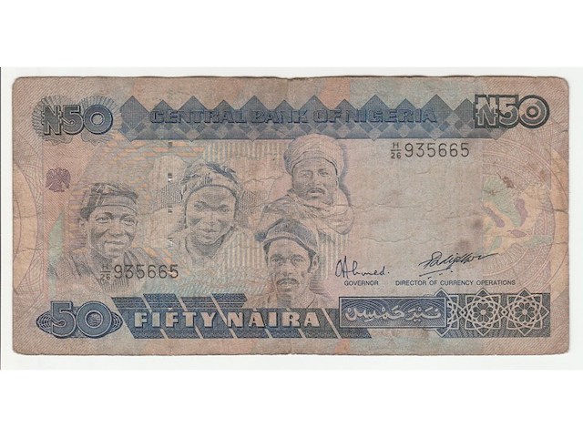 50 Naira - 1984 - Nigerija, Nigeria