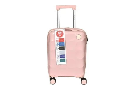 KF112605PNK Kabinski kofer sa skidajućim točkićima 43 × 32 × 17 cm