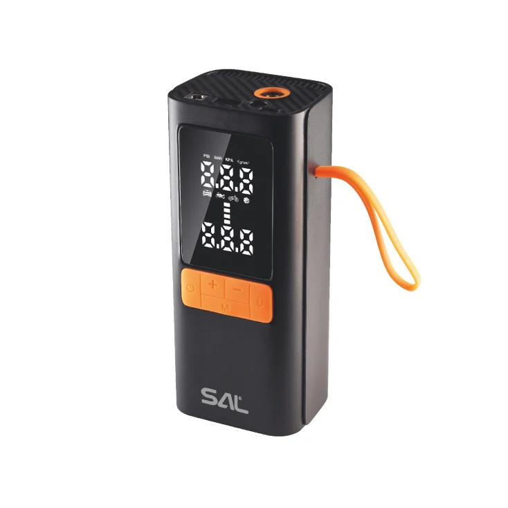 SAL bežični automatski digitalni kompresor 3u1 sa LED lampom, 150 PSI