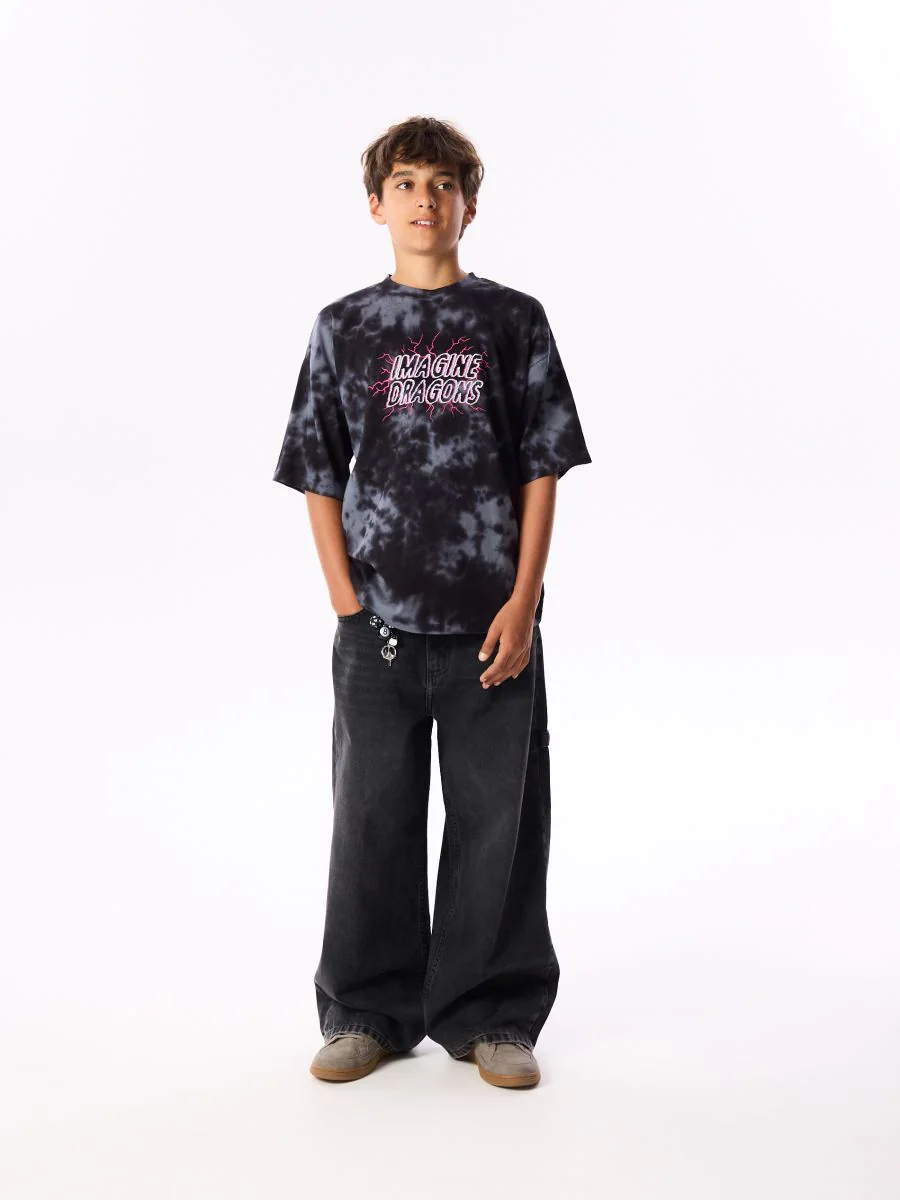 Baggy farmerke s priveskom