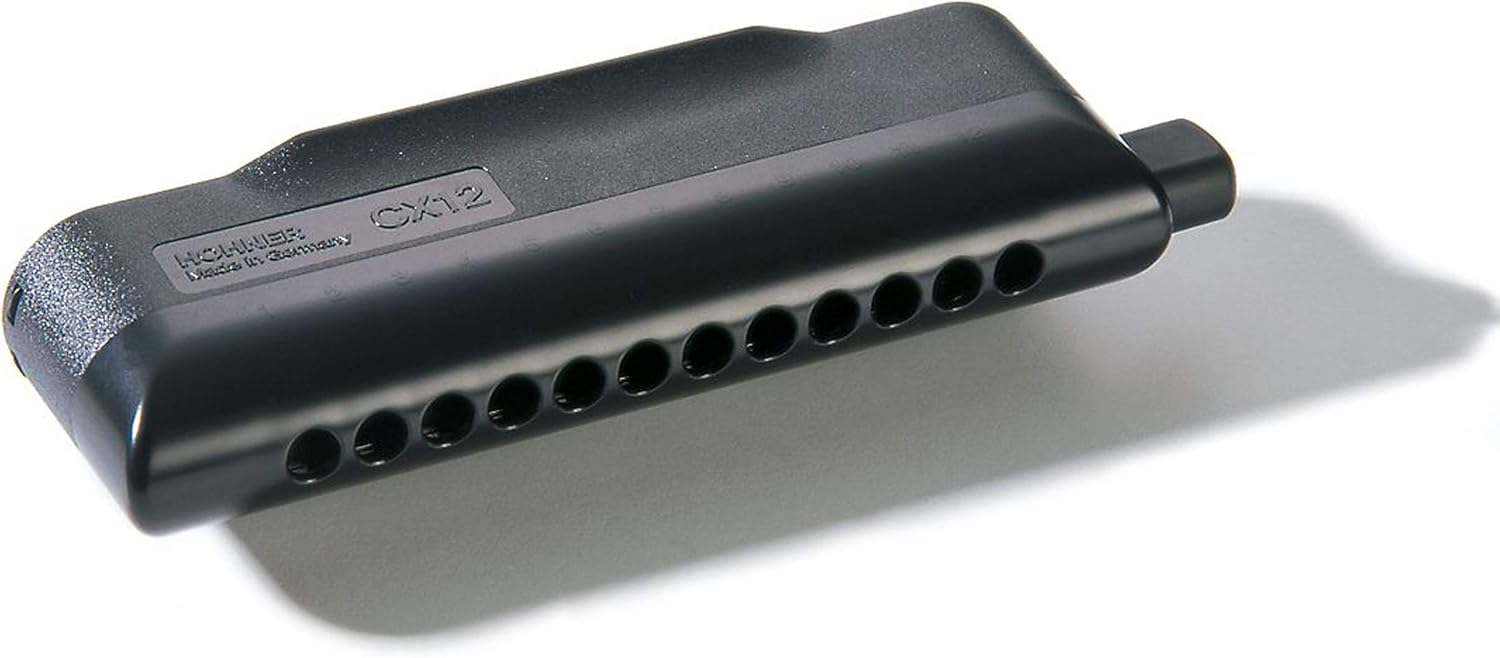Hohner CX12 Black – Hromatska usna harmonika