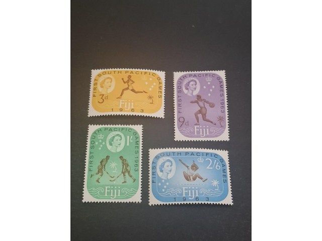 Fiji 1963 South Pacific Games ** komplet serija