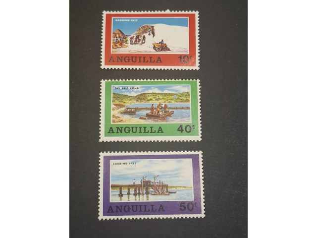 Anguilla 1969 solana ** komplet serija