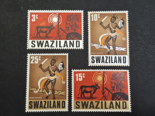 Swaziland 1968 kostimi ** komplet serija