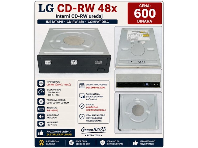 DVD±RW SATA optički uređaj – ASUS DRW-22B1ST