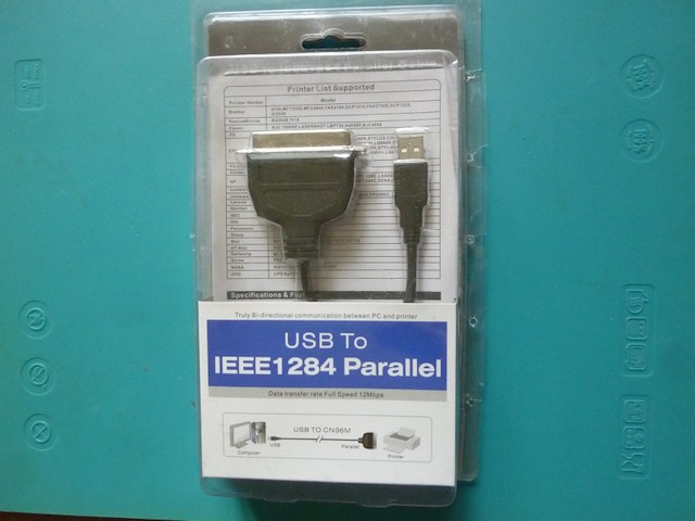 USB-LPT kabl za štampače - nov
