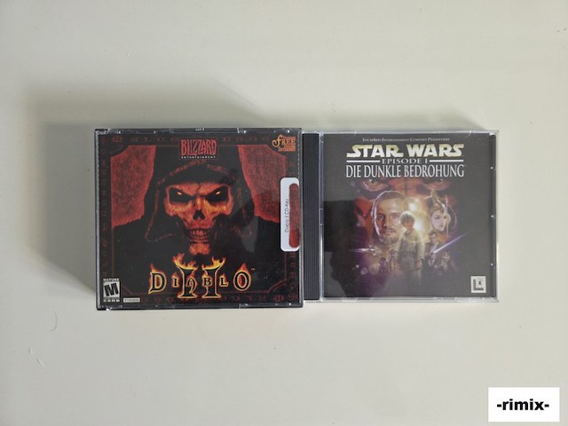 PC - Diablo 2 + Star wars Episode 1