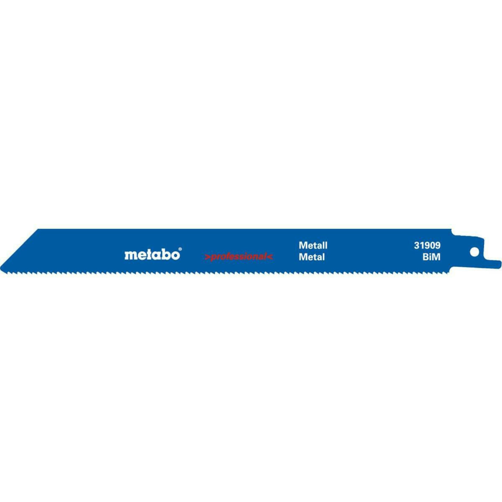 Metabo – List za sabljastu testeru „Heavy Metal“ 200 × 1,25 mm, 5 komada – 631909000