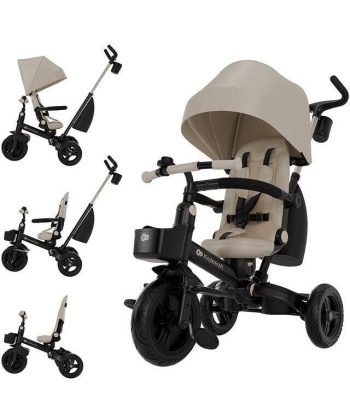 Kinderkraft Aveo 2 Plus tricikl za decu 2 u 1 Beige