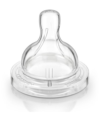 Avent cucla za flasice za bebe silikon 3 meseca + varijabilna SCF635/27
