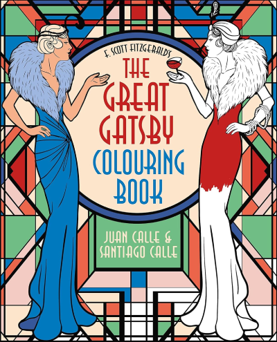 The Great Gatsby Colouring Book